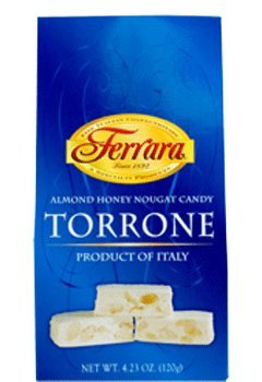 Amazon.com : Ferrara - Italian Torrone (Almond Honey Nougat Candy), (2 ...
