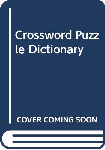 Crossword Puzzle Dictionary : Swanfeldt, Andrew: Amazon.es: Libros