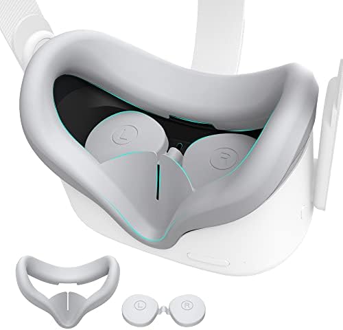 KIWI design Face Protection Cover Compatible with Quest 2 Accessories ...