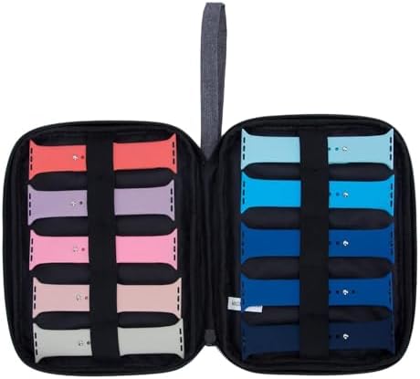 Amazon.com: PACMAXI 48 Watch Bands Storage Bag, Watch Band Carrying ...