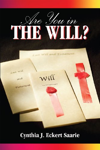 Are You In The Will? - Kindle edition by Saarie, Cynthia J. Eckert ...