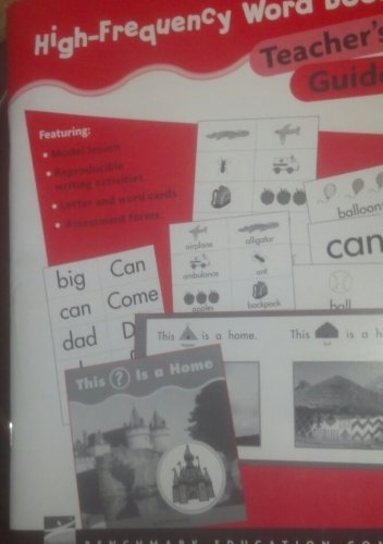 High-Frequency Word books TEACHER'S GUIDE: Benchmark Education Company ...