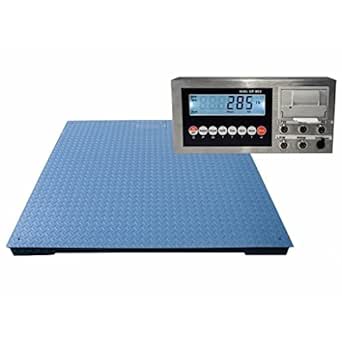 Amazon.com: Liberty 6’ x 6’ (72" x 72") Floor Scales with Indicator ...