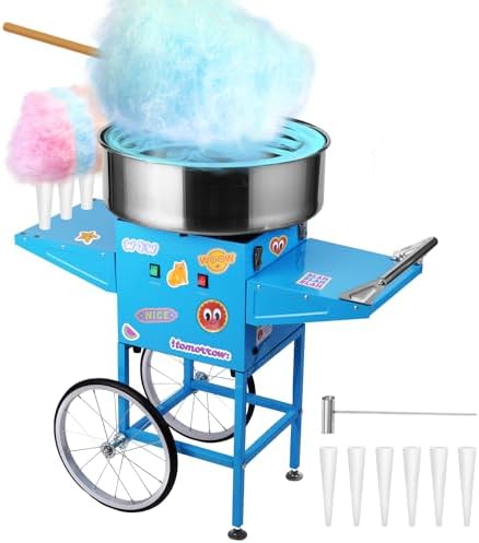 Amazon.com: Garvee Extra Large Cotton Candy Cart -Commercial Cotton ...