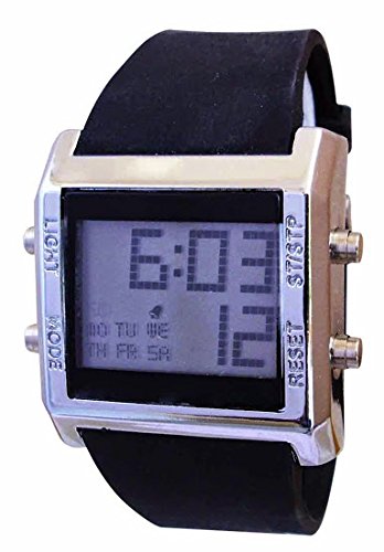 A Avon Digital Black Dial Men's Watch - 1001841 : Amazon.in: Fashion