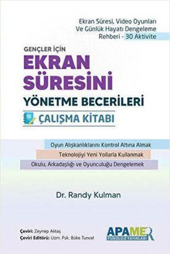 Ekran Süresini Yönetme Becerileri Çalışma Kitabı: Amazon.co.uk: Dr ...
