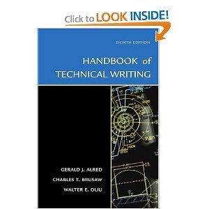 The Handbook of Technical Writing, Eighth Edition (Handbook of ...