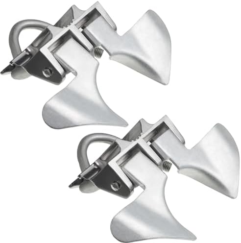 Amazon.com: Tandefio 2 Pcs Chain Link Fence Butterfly Gate Latches ...