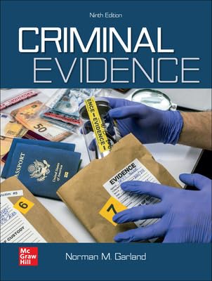 Amazon.com: Criminal Evidence: 9781264296804: Garland, Norman M.: Books