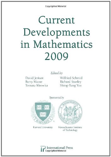 Amazon.com: Current Developments in Mathematics, 2009: 9781571461469 ...