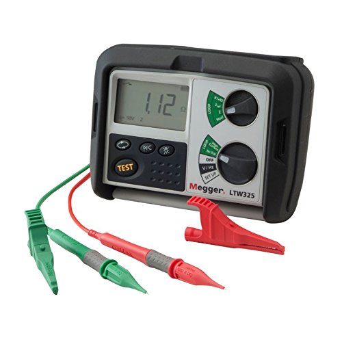 Megger LTW325-EU-BS Two Wire Non-Tripping Loop Tester : Amazon.co.uk ...