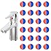 Amazon.com: SUPERFINDINGS 24Pcs Hot and Cold Water Stickers Self Stick ...