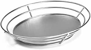 Amazon.com: Clipper Mill 4-84855 Solid Bottom S/S 12-1/2" Oval Wire ...