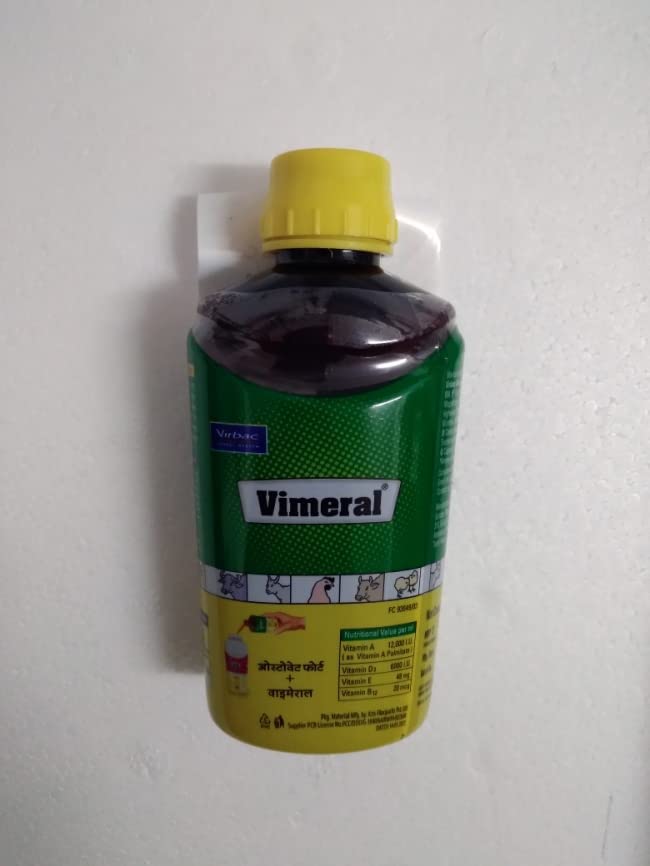 Vimeral 120ml - Liquid Supplement of Vitamins for Cattle and Poultry ...