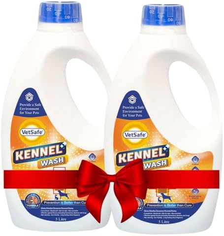 Buy VetSafe Kennel Wash | 5000 ML (Pack of 2) | dog house cleaner| Pet ...