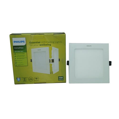 Buy PHILIPS 15W LED Ceiling Light, Natural White, Square Online at Low ...