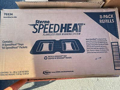 Snapklik.com : Sterno 70334 SpeedHeat Flameless Food Warming System ...