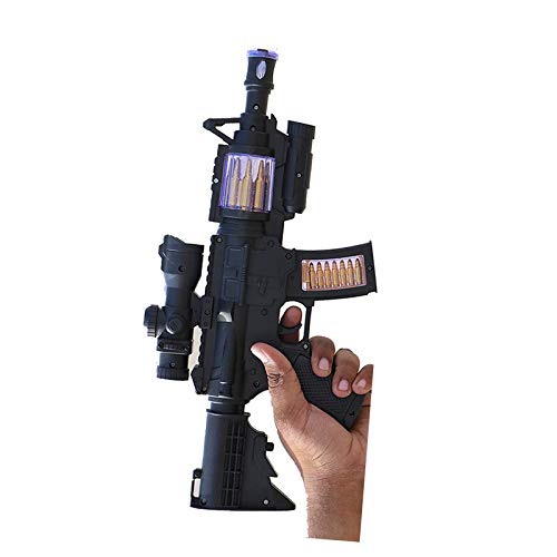 Precious Sub Machine Gun Toy Rifle - Toy Gun Features Flashing Light ...