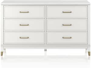 Amazon.com: COSMOLiving by COSMOPOLITAN Westerleigh 6 Drawer Dresser ...