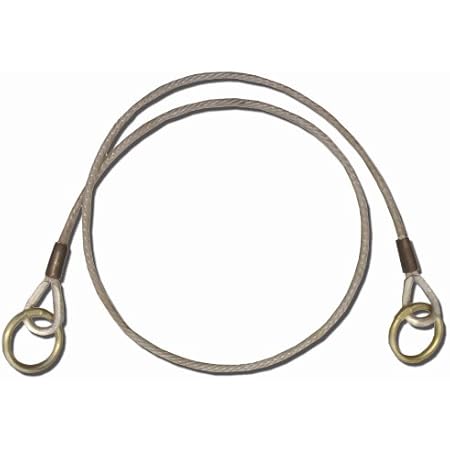 Guardian Fall Protection 10410 3-Foot Galvanized Cable Choker Anchor ...