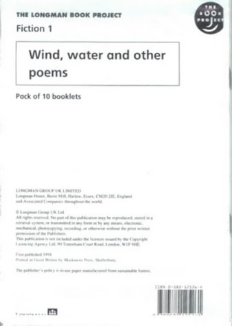 Longman Book Project: Fiction: Band 4: Poem Books Cluster: DIY: Wind ...