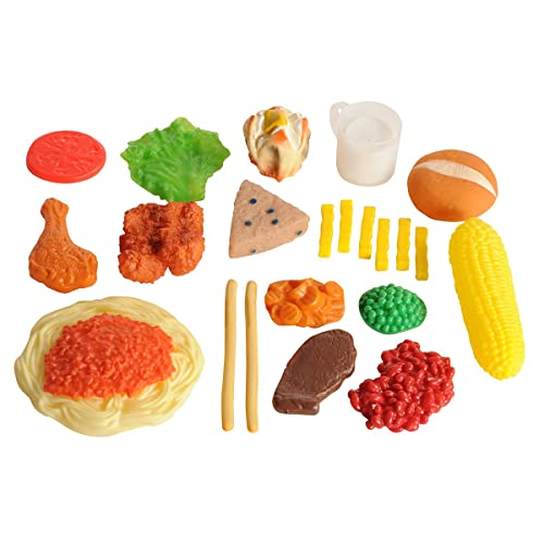 Snapklik.com : Kaplan Early Learning Life-Size Pretend Play Dinner Meal ...