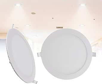 24W LED Recessed Ceiling Twist & Lock 11 Inch, 6500K Cold White ...