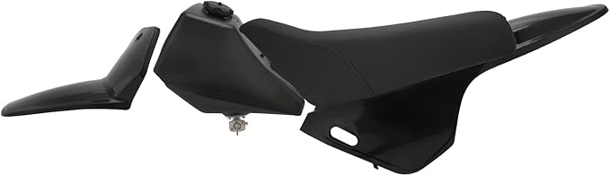 Amazon.com: JFG RACING PW80 Plastics Kit,Dirt Bike Mini Bike Rear ...