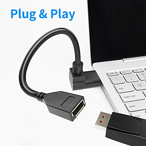 Snapklik.com : ALYYDBG 8K/60Hz 90 Degree Angle Displayport 1.4 ...