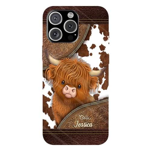 Amazon.com: Just A Girl Who Loves Highland Cow Personalized Full Print ...
