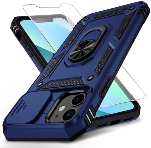 Amazon.com: SunStory Compatible with iPhone 12/13 Mini Case with HD ...