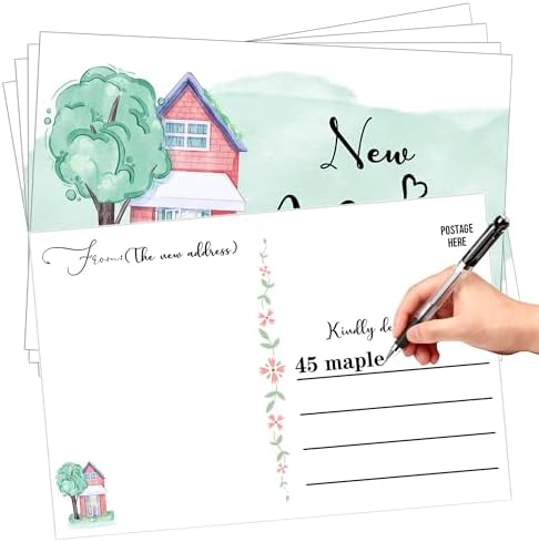 Amazon.com: Stonehouse Collection | Funny New Address Card Pack | We've Made the Move | Turtle ...