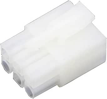 Amazon.com: KLOOKY 100 Sets 6 Pin L6.2 Connector Plug With Wings Male ...