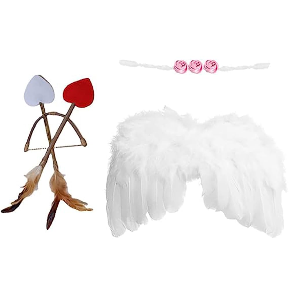 Baby Cupid Angel Photoshoot Costume Jojofuny Mini Cupid Angel ...