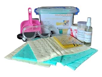 DEMEANOR Urine & Vomit Spill Kit (5 LTR HANDLE BOX) : Amazon.in ...