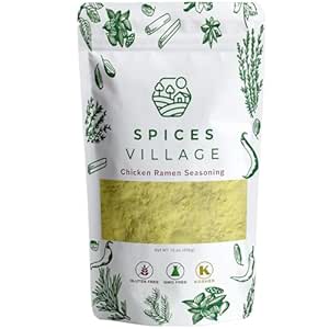 Amazon.com : Spices Village Gluten Free Ramen Seasoning, Low Sodium ...