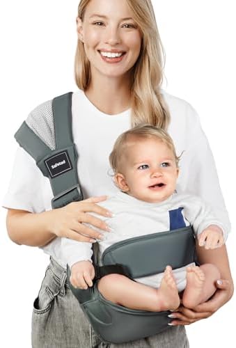 Amazon.com: Safotad Toddler Sling Carrier, Lightweight Hip Seat with ...