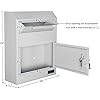 DuraBox Wall Mount Locking Drop Box, Heavy Duty Steel Mailbox for Rent ...