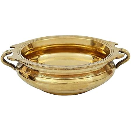 Buy Kalabam Traditional Uruli Bowl for Home Decor & Flower Decoration ...