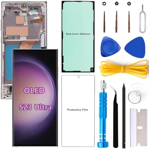 OLED Screen Replacement for Samsung Galaxy S23 Ultra 5G for Samsung ...