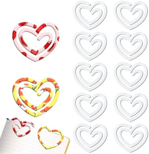 Amazon.com : 10 Pack Sublimation Blanks Acrylic Paper Clips, 3" x 2 ...