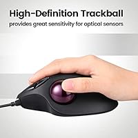 Amazon.com: Perixx Peripro-303GR Small Trackball, 1.34 Inches ...