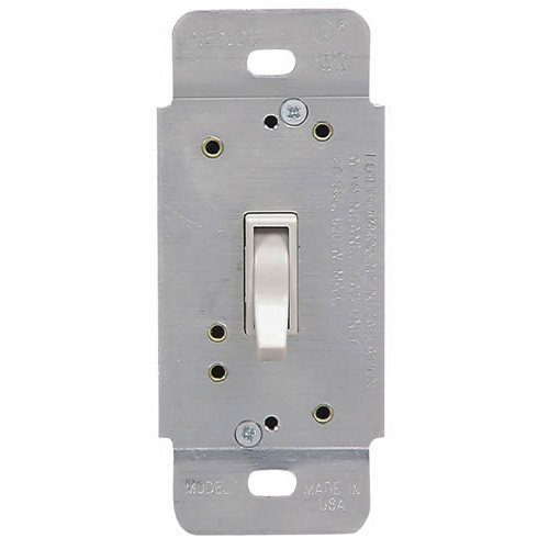 Cooper Wiring 600W White 3Way Toggle Dimmer 6443W-K: Wall Dimmer ...