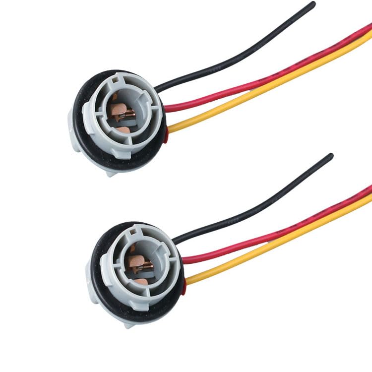 Amazon.com: Tesnaao 2 PCS 1157 LED Bulb Socket Plugs, Nylon Turn Signal ...