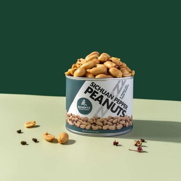 Amazon.com : 50Hertz Tingly Sichuan Pepper Peanuts (2) : Grocery ...