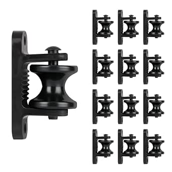 Amazon.com: 12pcs Wood Post Roller Insulators, Corner Insulators ...