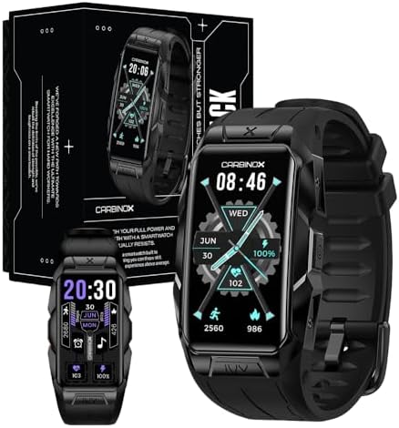 Amazon.com: CARBINOX Ivy Smart Watch Rugged Fitness Tracker IP69K ...