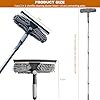 Amazon.com: 20+ Feet Reach 2 in 1 Window Washing Squeegee & Duster with ...