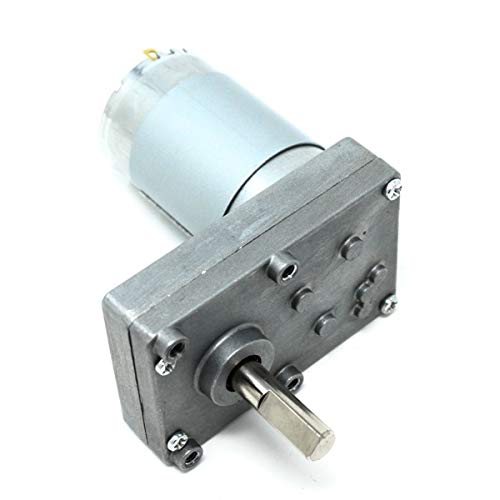 Techtonics 12V DC Square Gear/Geared Motor 150 RPM - High Torque ...