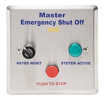 Master Emergency Shut Off, 110V Voltage: Electronic Component Switches ...